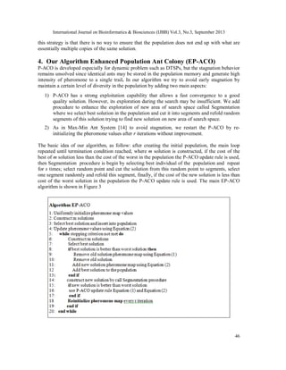 ENHANCED POPULATION BASED ANT COLONY FOR THE 3D HYDROPHOBIC POLAR PROTEIN STRUCTURE PREDICTION ...