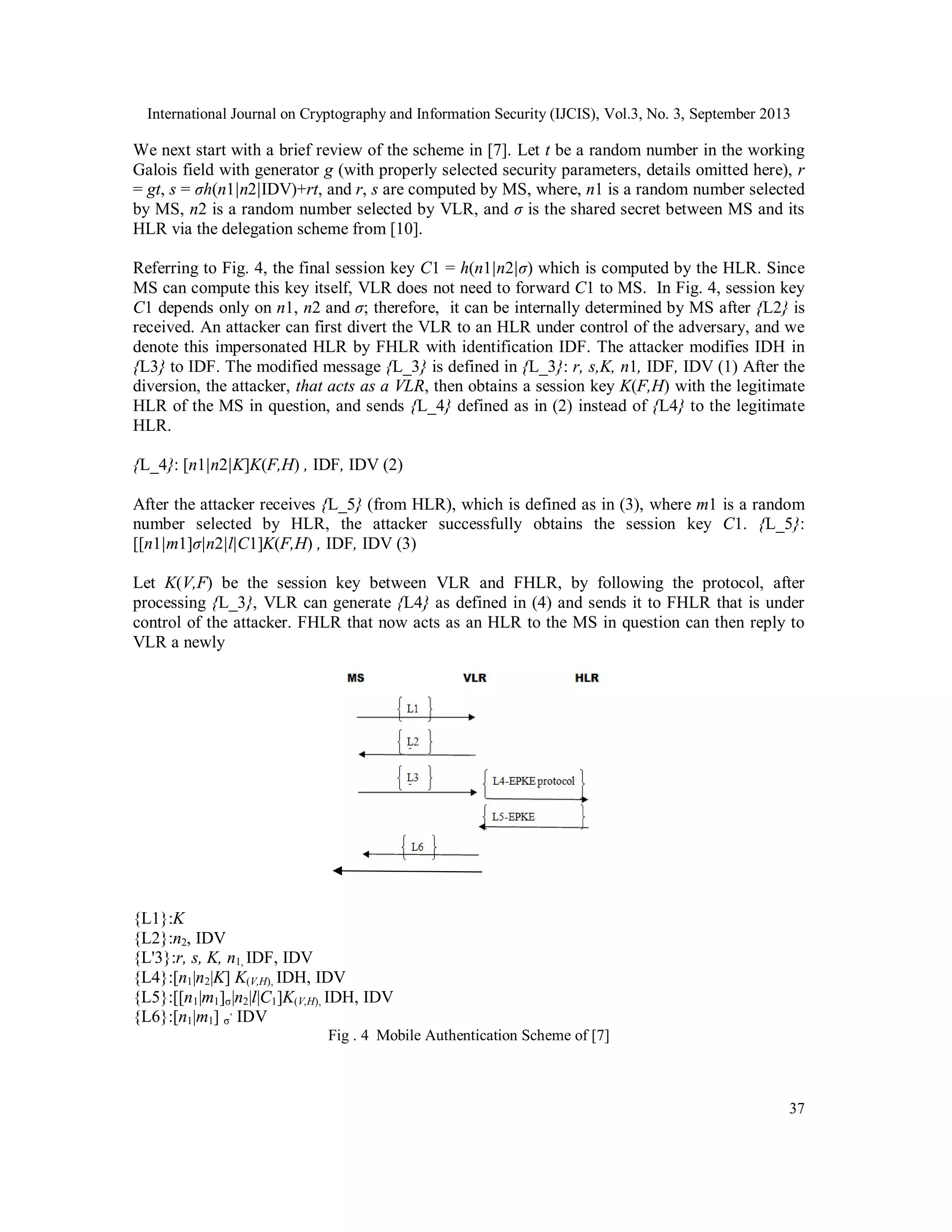 Elliptic Curve Cryptography in Securing Networks by Mobile Authentication | PDF