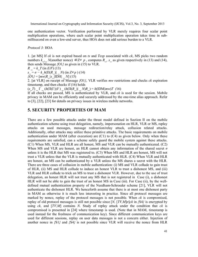 Elliptic Curve Cryptography in Securing Networks by Mobile Authentication | PDF