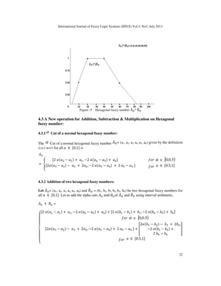 A NEW OPERATION ON HEXAGONAL FUZZY NUMBER | PDF