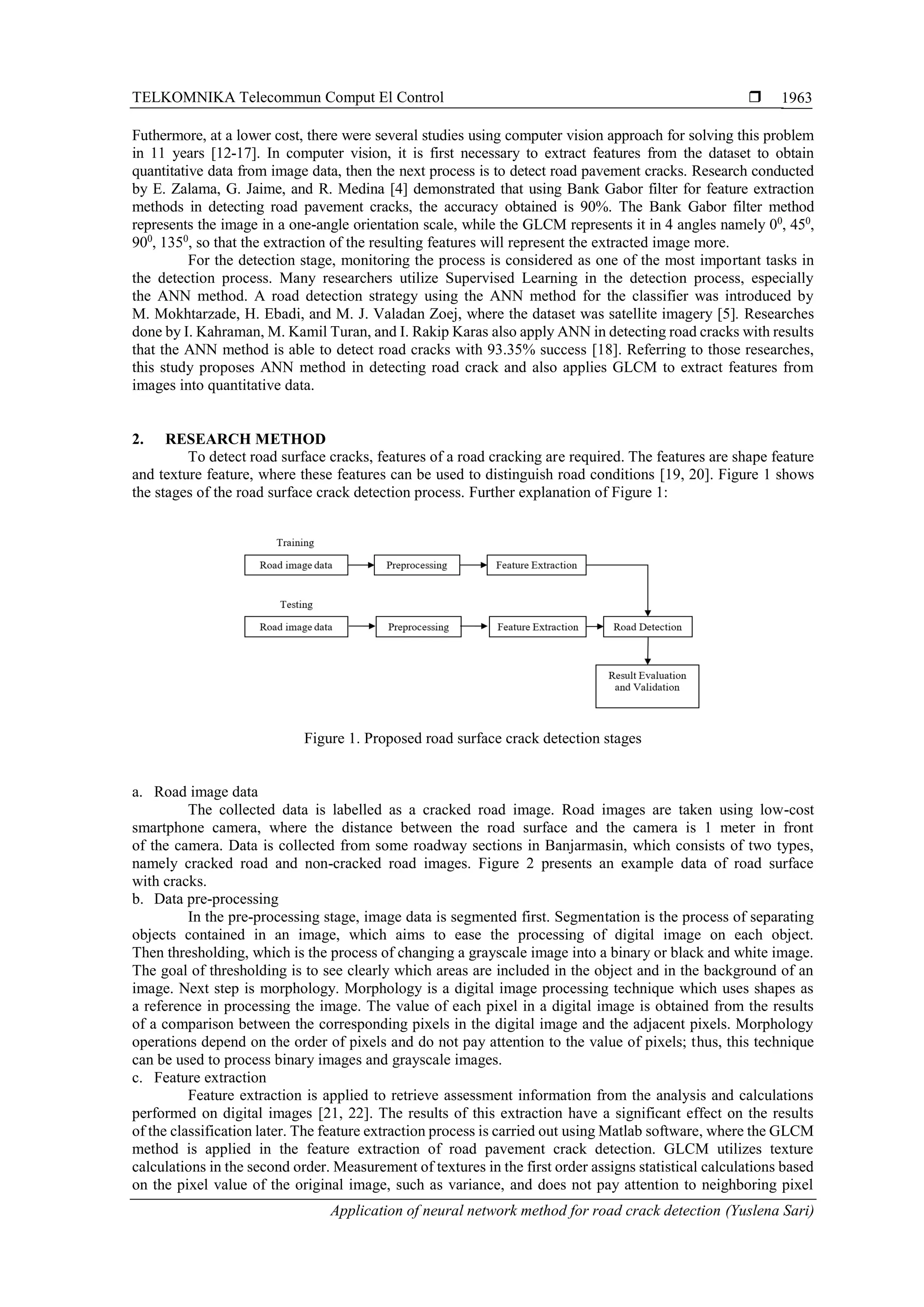 Application Of Neural Network Method For Road Crack Detection Pdf