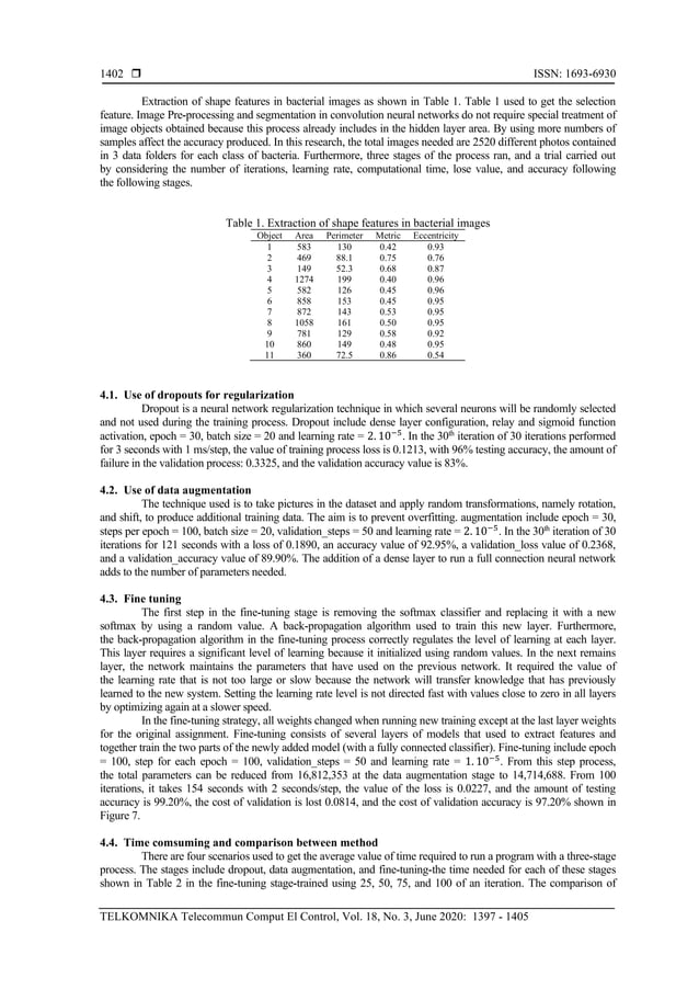 An improvement of Gram-negative bacteria identification using convolutional neural network with ...