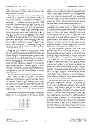 GeneticMax: An Efficient Approach to Mining Maximal Frequent Itemsets Based on Genetic ...