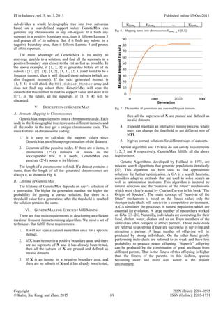 GeneticMax: An Efficient Approach to Mining Maximal Frequent Itemsets Based on Genetic ...