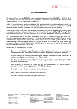 GIZ_Letter_of_Reference_Lasse_Ohlsen | PDF