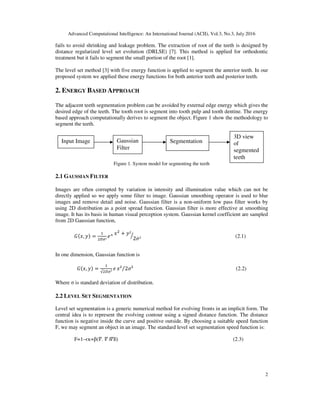 Study Analysis on Teeth Segmentation Using Level Set Method | PDF