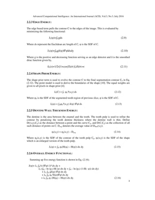 Study Analysis on Teeth Segmentation Using Level Set Method | PDF