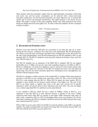 LOW POWER CLASS AB SI POWER AMPLIFIER FOR WIRELESS MEDICAL SENSOR NETWORK | PDF