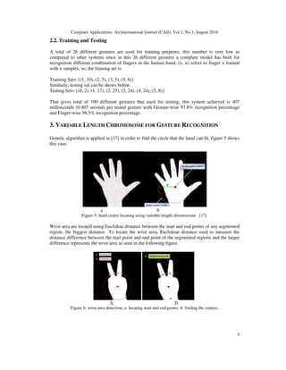 HAND GESTURE RECOGNITION USING STATISTICAL AND ARTIFICIAL GEOMETRIC ...