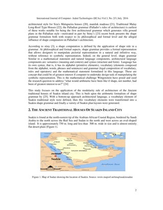 DESIGN OF GENERATIVE MODEL FOR THE LANGUAGE OF TRADITIONAL SUAKIN USING ...
