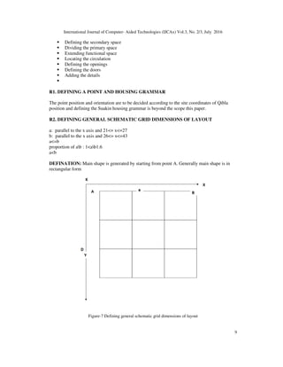 DESIGN OF GENERATIVE MODEL FOR THE LANGUAGE OF TRADITIONAL SUAKIN USING PARAMETRIC SHAPE GRAMMAR ...