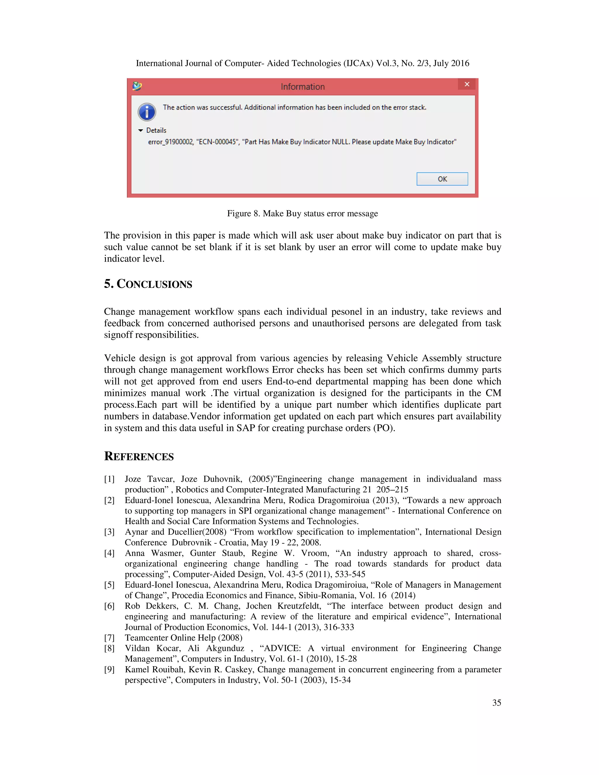 DESIGN AND DEVELOPMENT OF CUSTOM CHANGE MANAGEMENT WORKFLOW TEMPLATES ...