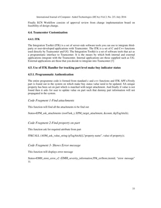 DESIGN AND DEVELOPMENT OF CUSTOM CHANGE MANAGEMENT WORKFLOW TEMPLATES ...