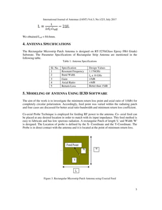 DESIGN AND DEVELOPMENT OF MICROSTRIP PATCH ANTENNA | PDF