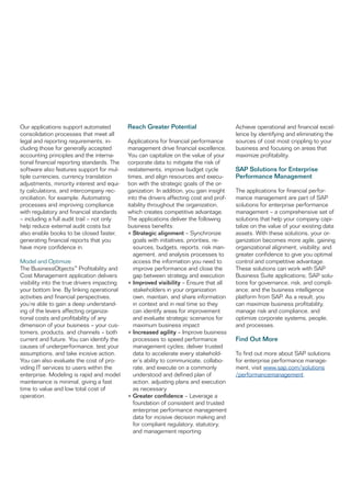 Enterprise Performance Management for Finance | PDF