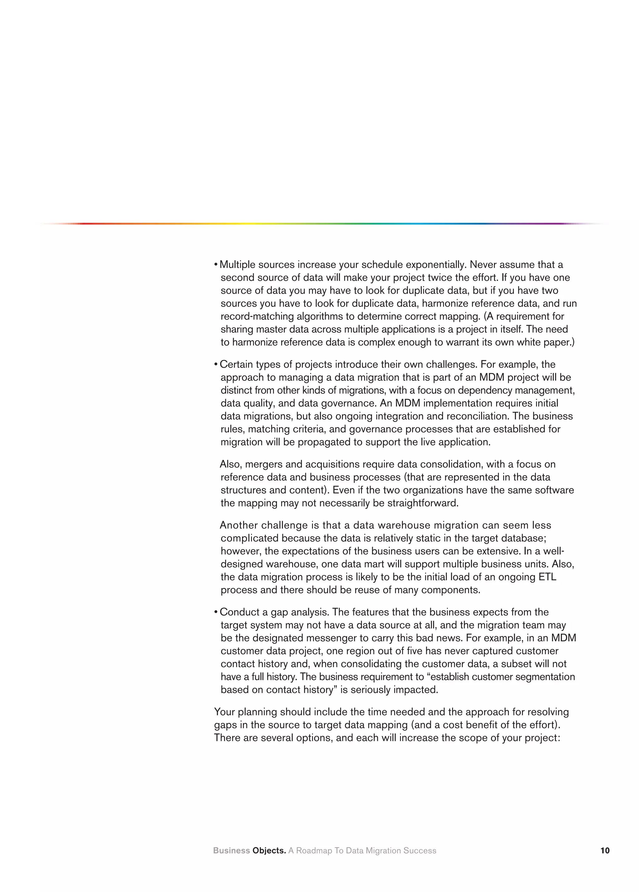 A Roadmap to Data Migration Success | PDF