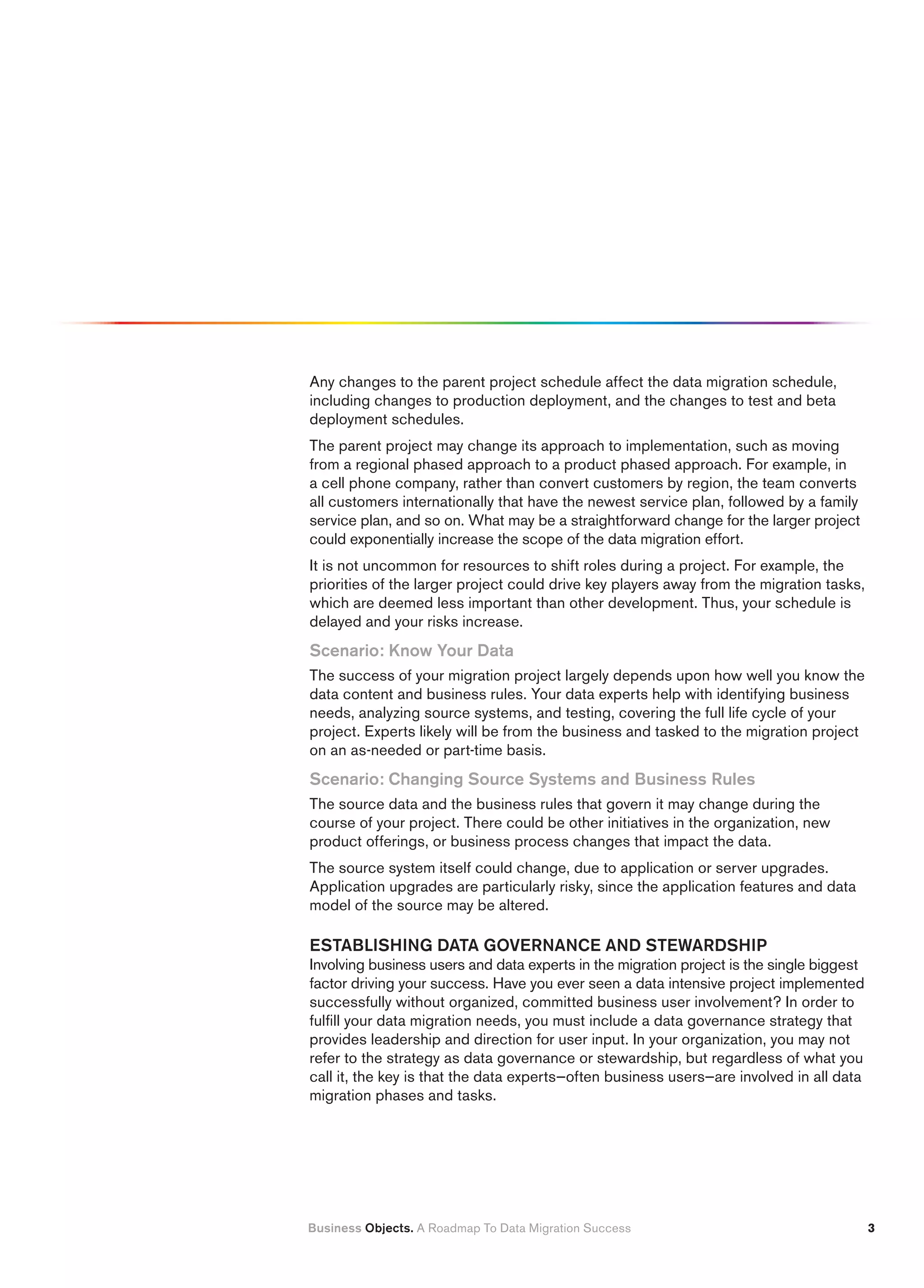 A Roadmap to Data Migration Success | PDF