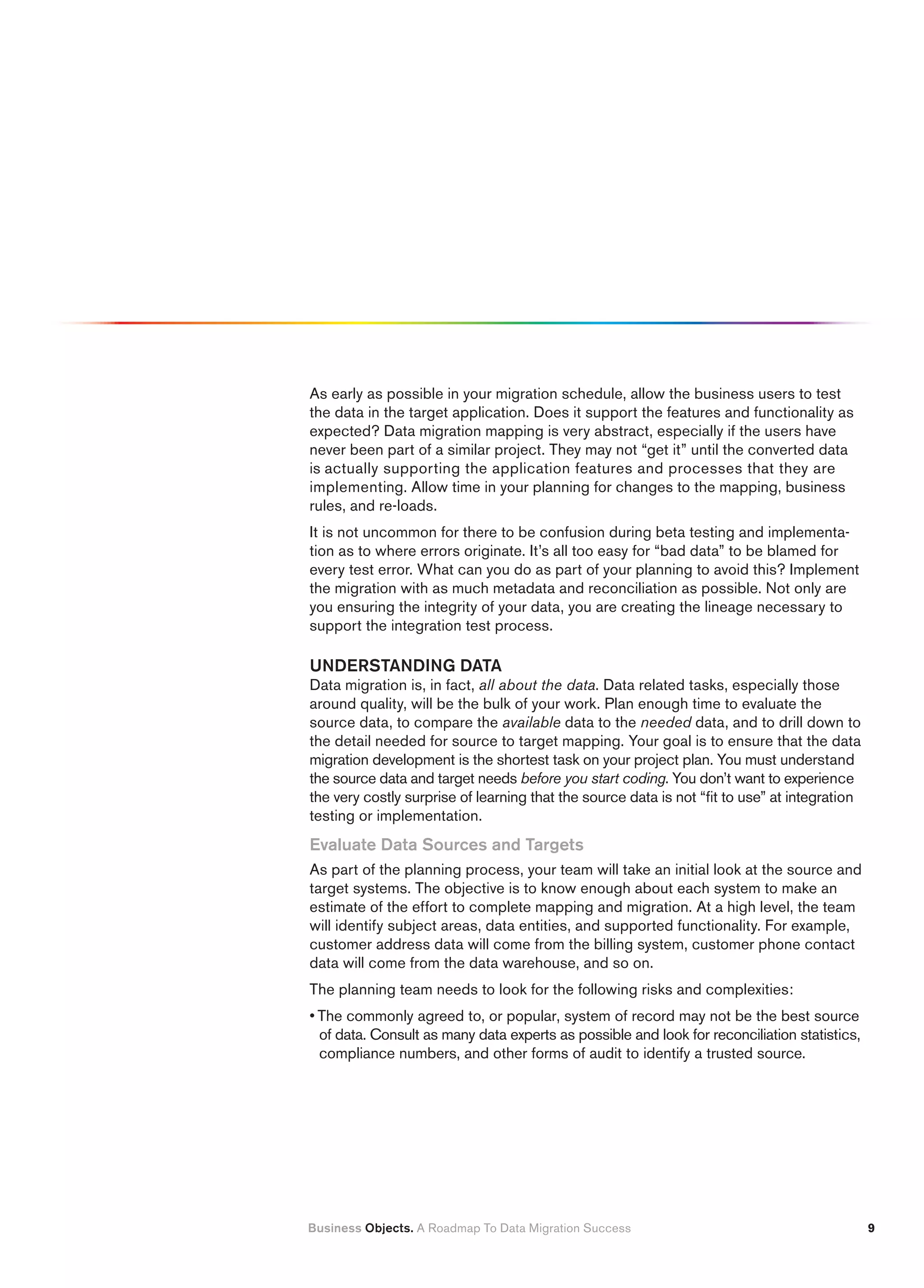 A Roadmap to Data Migration Success | PDF