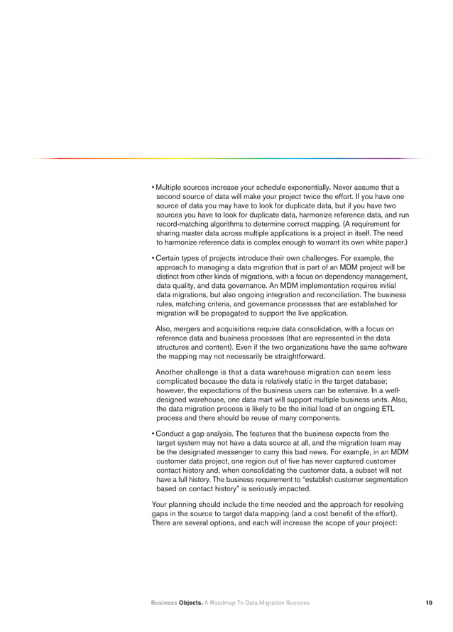 A Roadmap to Data Migration Success | PDF