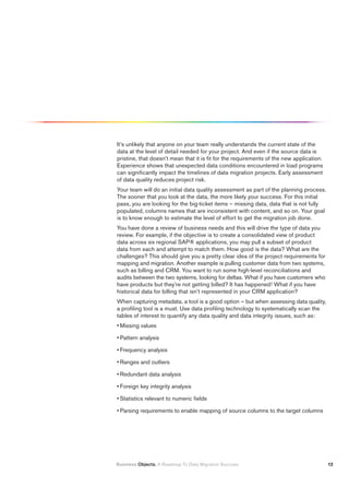 A Roadmap to Data Migration Success | PDF