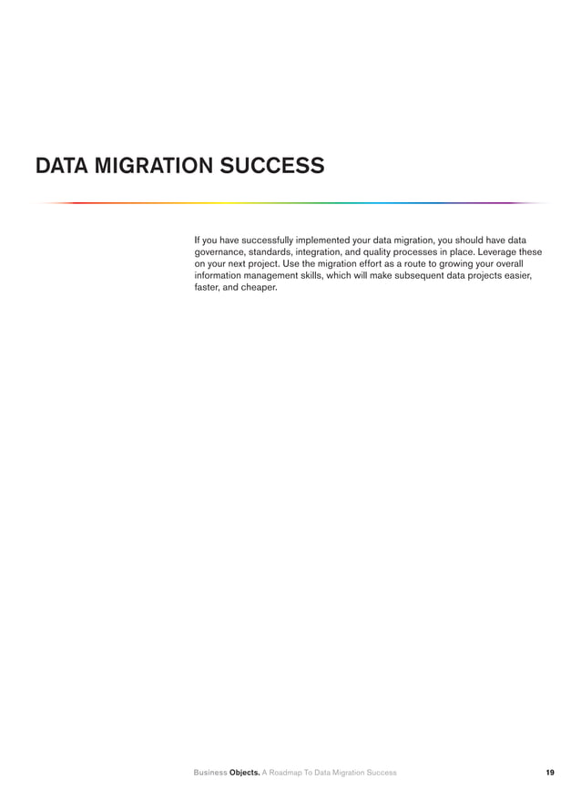 A Roadmap to Data Migration Success | PDF