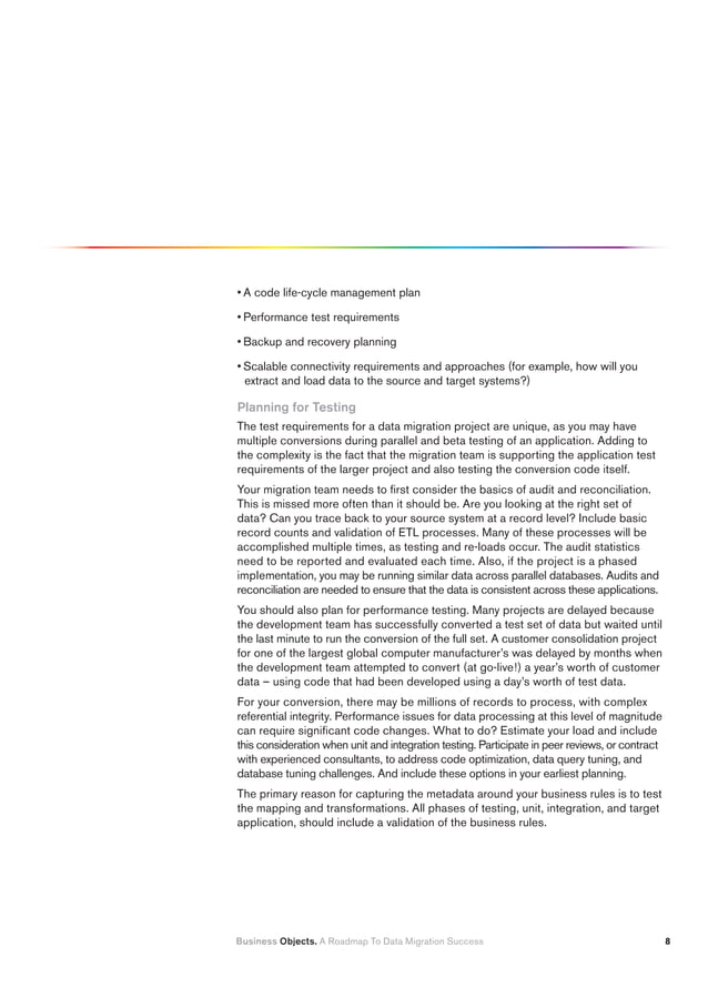 A Roadmap to Data Migration Success | PDF