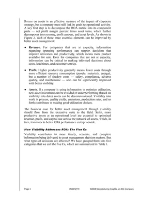 Asset Visibility: Seeing the Opportunity in Asset Management | PDF ...