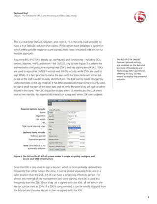 DNSSEC: The Antidote to DNS Cache Poisoning and Other DNS Attacks | PDF