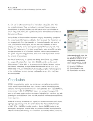 DNSSEC: The Antidote to DNS Cache Poisoning and Other DNS Attacks | PDF