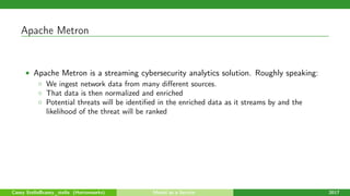 MaaS (Model as a Service): Modern Streaming Data Science with Apache ...