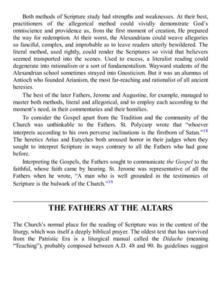 The Fathers Of The Church An Introduction To The First Christian ...