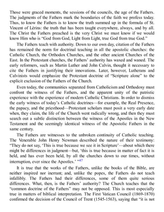 The Fathers Of The Church An Introduction To The First Christian ...