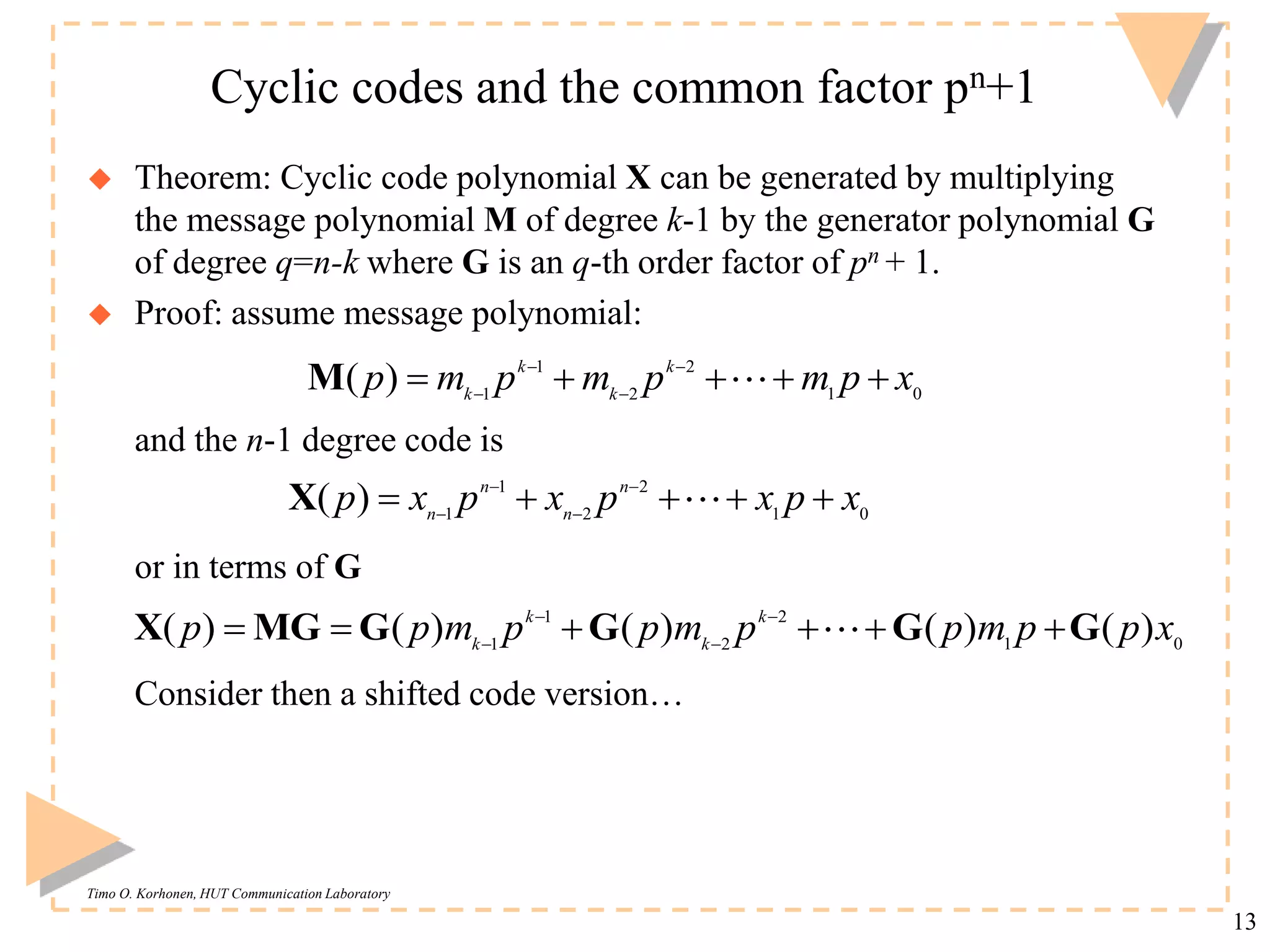 3320 cyclic codes.ppt