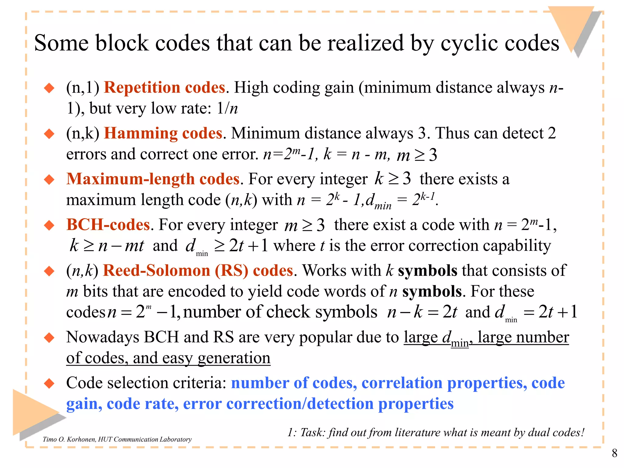 3320 cyclic codes.ppt