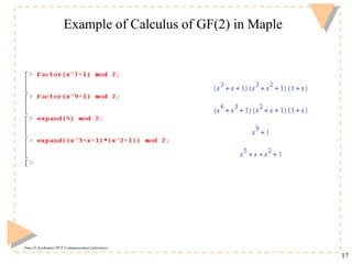 3320 cyclic codes.ppt