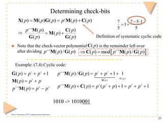 3320 cyclic codes.ppt