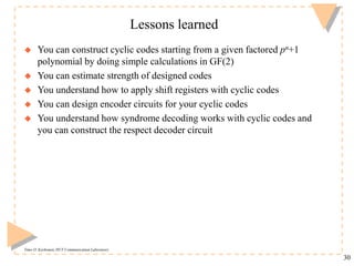 3320 cyclic codes.ppt