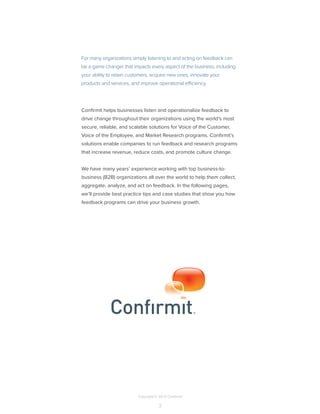 Confirmit B2B eBook_US | PDF | Business | Business and Finance