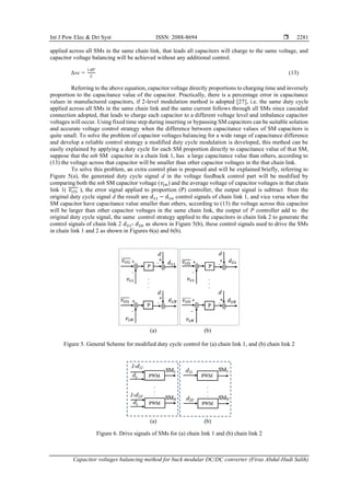 Capacitor voltages balancing method for buck modular DC/DC converter | PDF