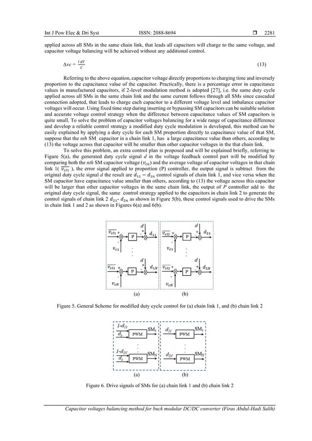 Capacitor voltages balancing method for buck modular DC/DC converter | PDF