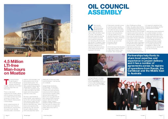Kentz Group News - August 2011