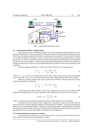 Constrained discrete model predictive control of a greenhouse system temperature | PDF