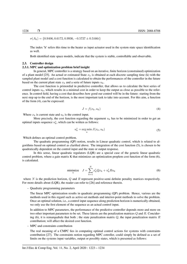 Constrained discrete model predictive control of a greenhouse system ...