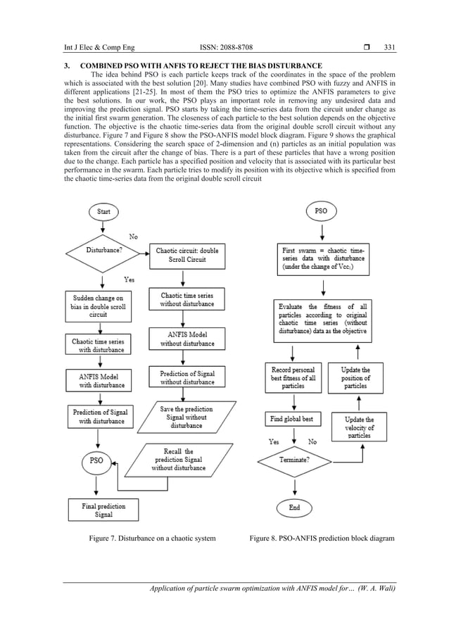 Application of particle swarm optimization with ANFIS model for double scroll chaotic system ...