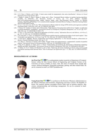 The prediction of Bitcoin price through gold price using long short ...