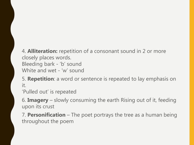 on killing a tree | PPTX