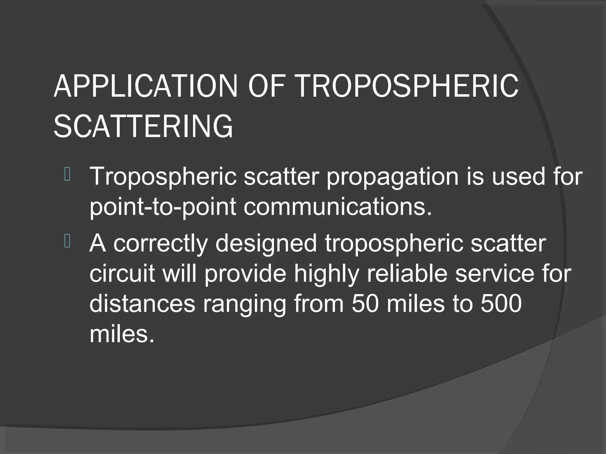 Radio Wave Propagation Presentations Ppt