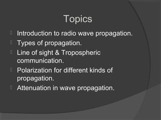 radio-wave-propagation-presentations | PPT
