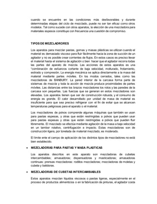 mezcladores | DOCX