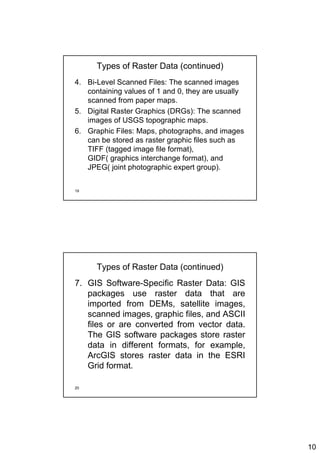 33286 gis%20 lecture%20six-1 | PDF | Graphics Software | Computer ...